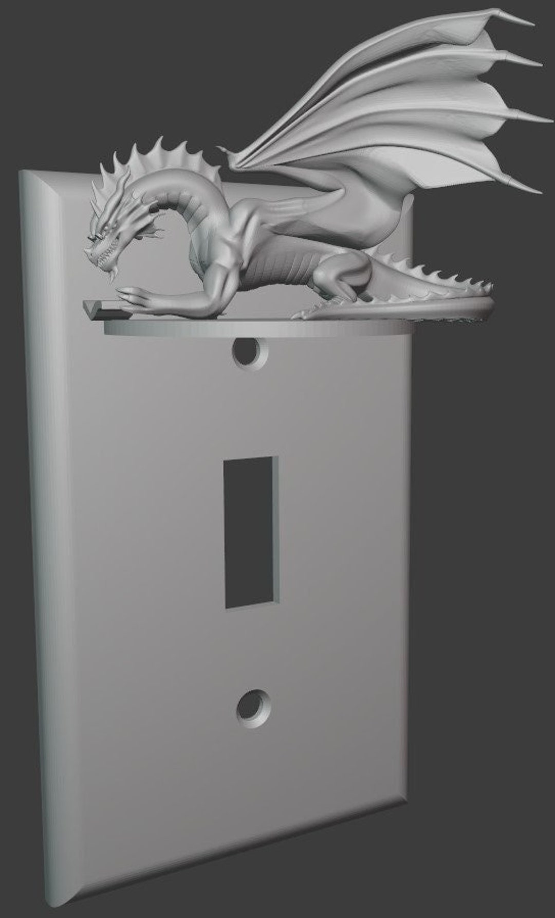 Reading Red Dragon Light Switch Cover - Etsy
