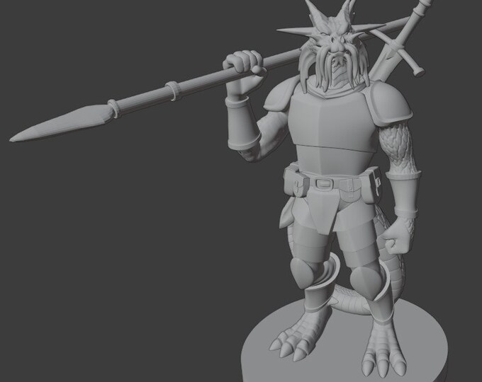 Gold Half Dragon Warrior - Etsy