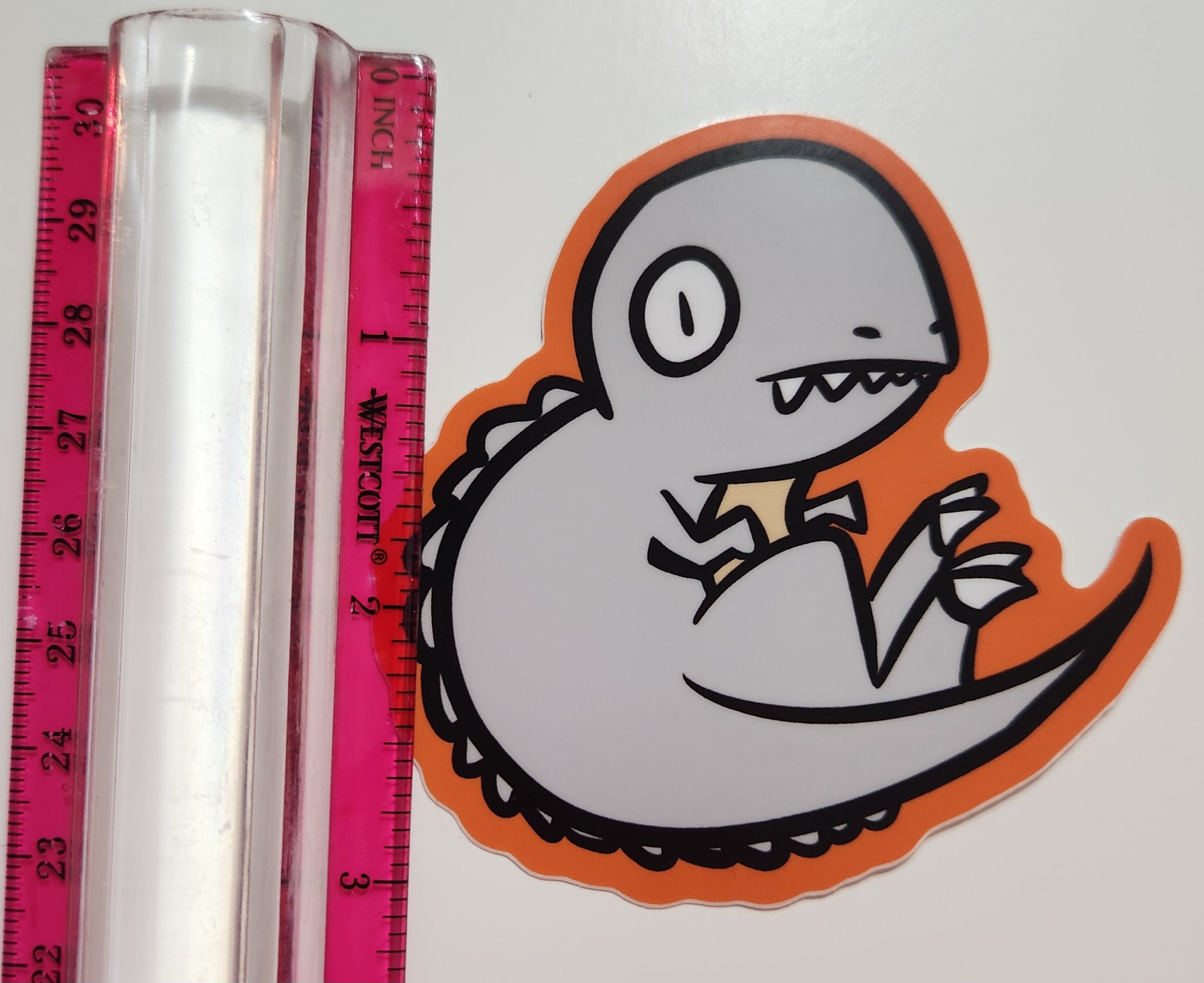 Fossil Fighters DS Video Game: Vivosaur Megalo Satin Die-cut Sticker - Etsy