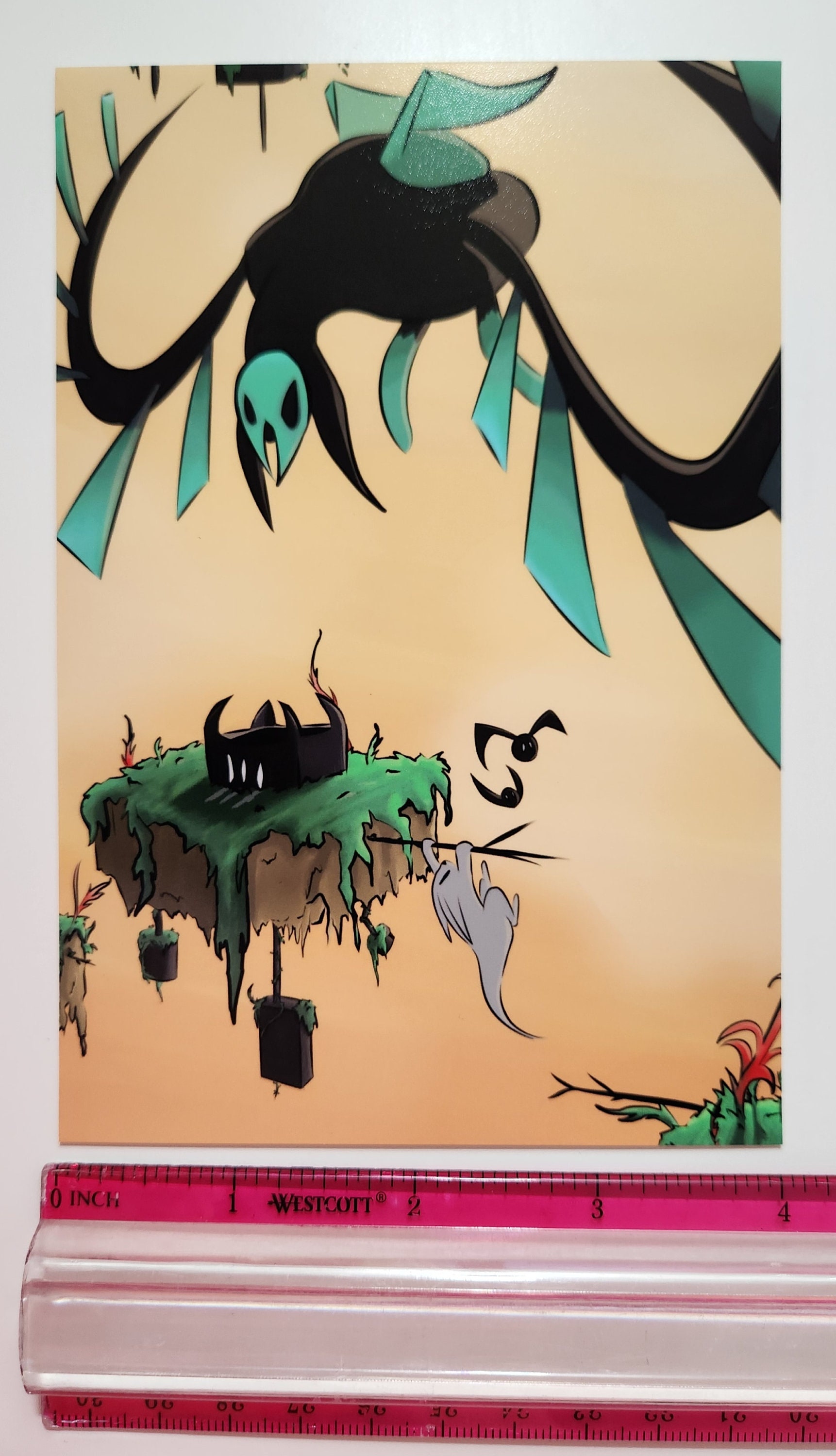 Rain World Indie Video Game: Slugcat Vulture Skyislands 6x4" Print - Etsy