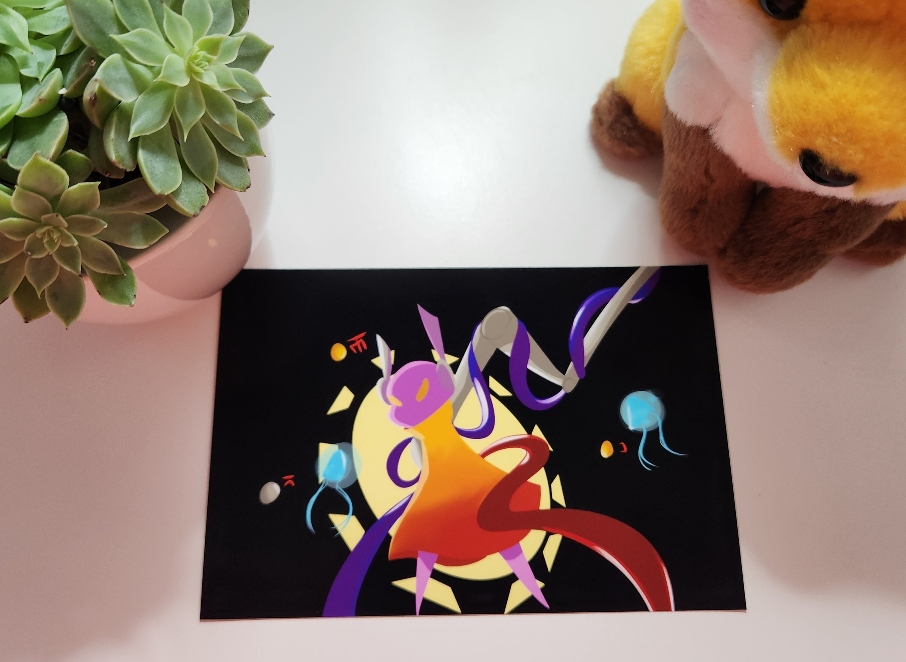 Rain World Indie Video Game: Five Pebbles Neuron 4x6" Prints - Etsy