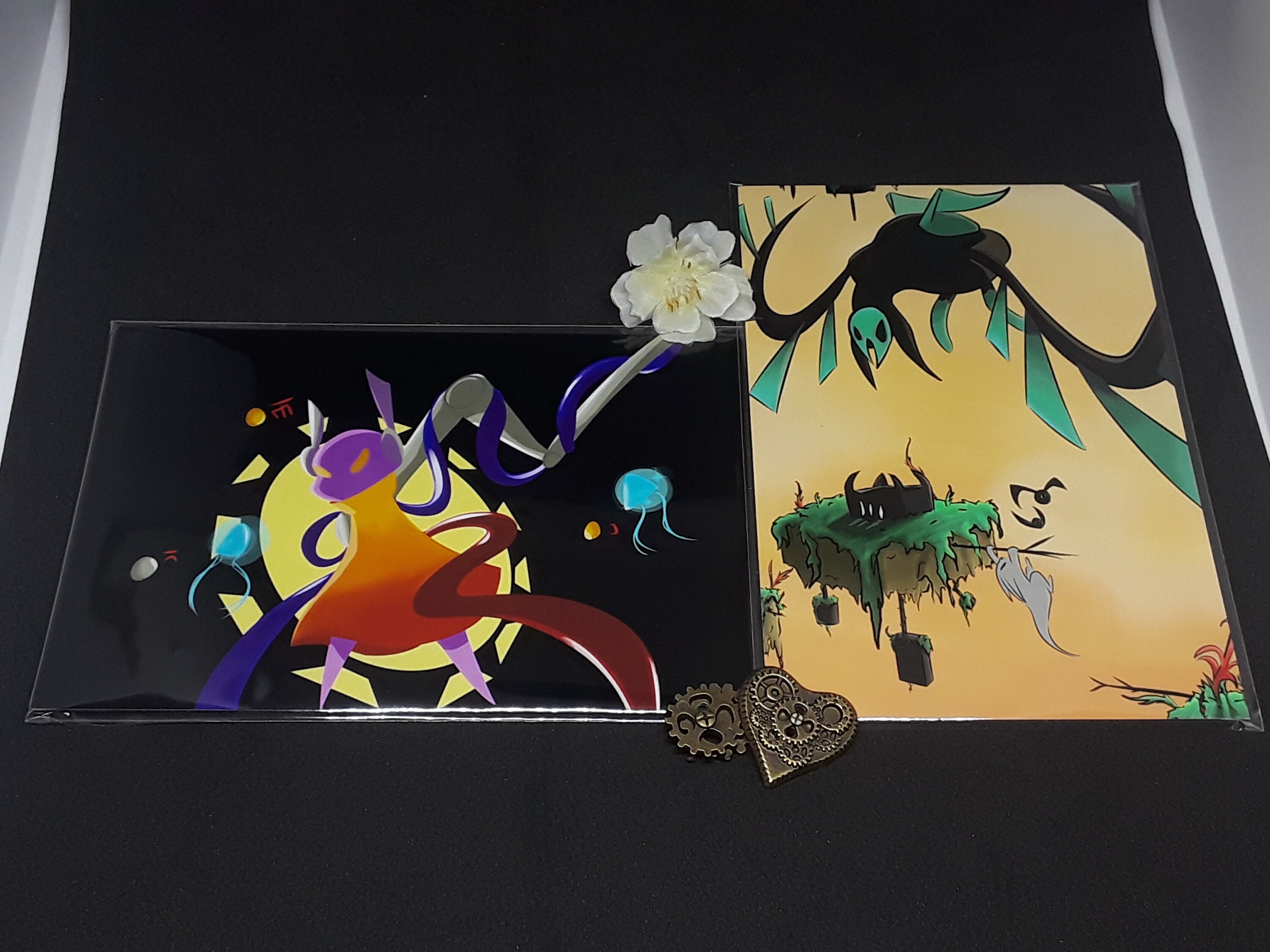 Rain World Indie Video Game: Slugcat Vulture Skyislands 6x4" Print - Etsy