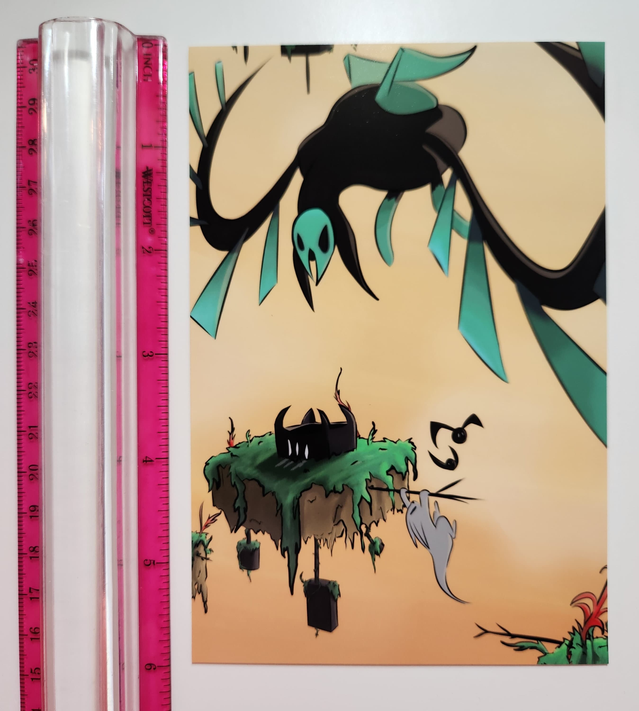 Rain World Indie Video Game: Slugcat Vulture Skyislands 6x4" Print - Etsy