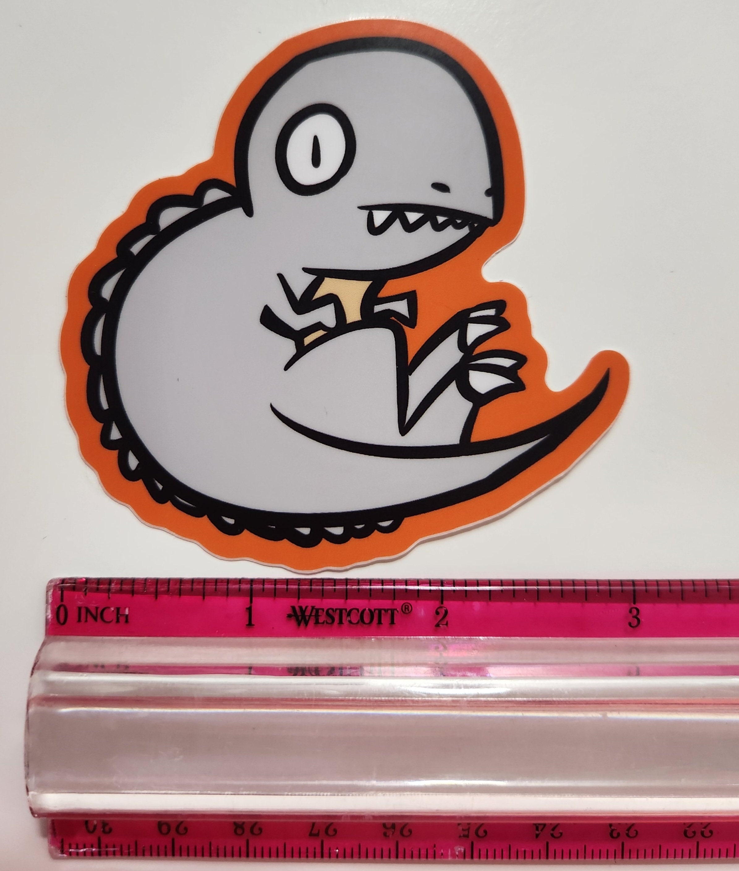 Fossil Fighters DS Video Game: Vivosaur Megalo Satin Die-cut Sticker - Etsy