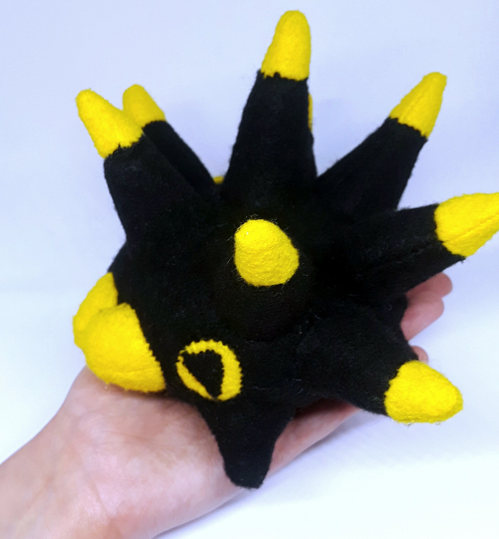 Pokemon: Pincurchin Plush Fan-made Hand Sewn Black and | Etsy