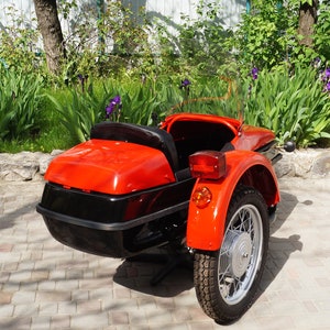 Original Sputnik Sidecar for Motorcycle Izh Refurbished Repainted ...