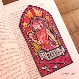 SHE-RA Stained Glass Bookmarks. (shera, Catra, Bow, Glimmer) She Ra and ...