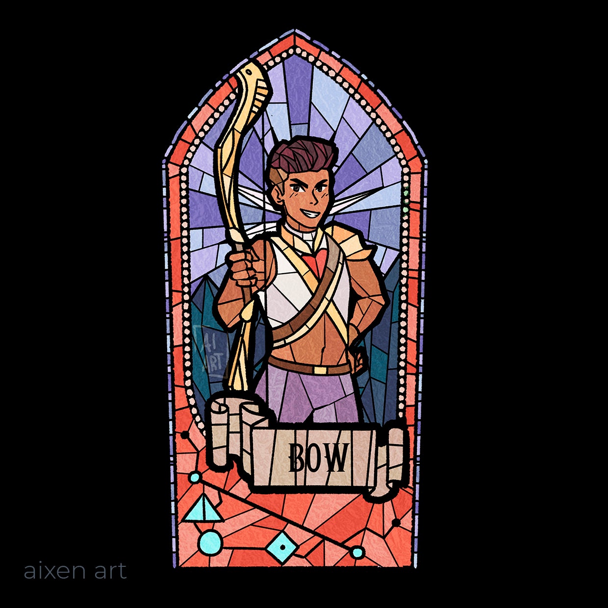 SHE-RA Stained Glass Bookmarks. shera Catra Bow Glimmer - Etsy