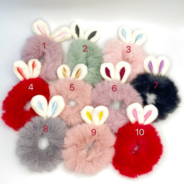 Rabbit Ear Hair Tie - Etsy