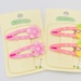 Acrylic Hair Clips, Cute Fruit Designs Hair Clips, Drinks Hair Clip ...