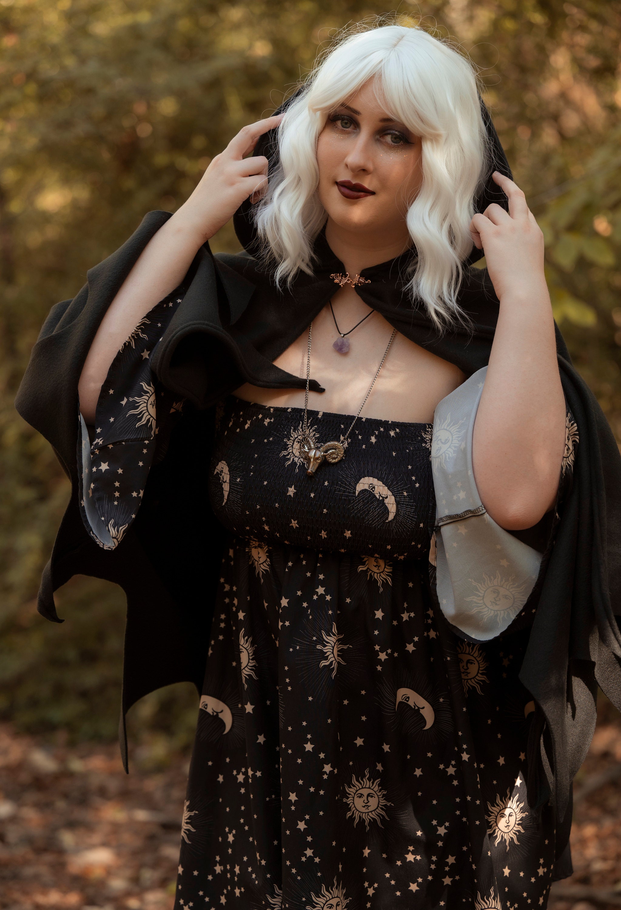 Bat Wings Cloak, Handmade Fleece Cloak for Ren Faire, LARP, Cosplay ...