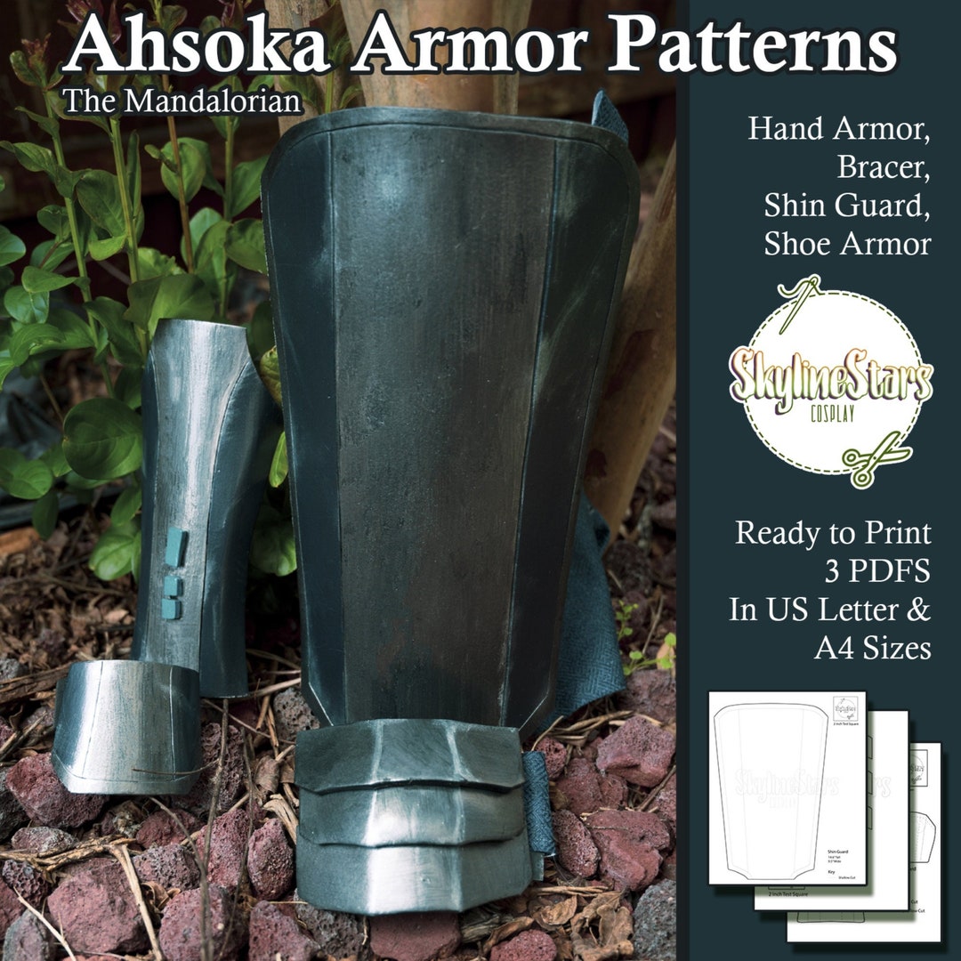 Ahsoka Tano Armor Pattern star Wars: the Mandalorian PDF Pattern ...