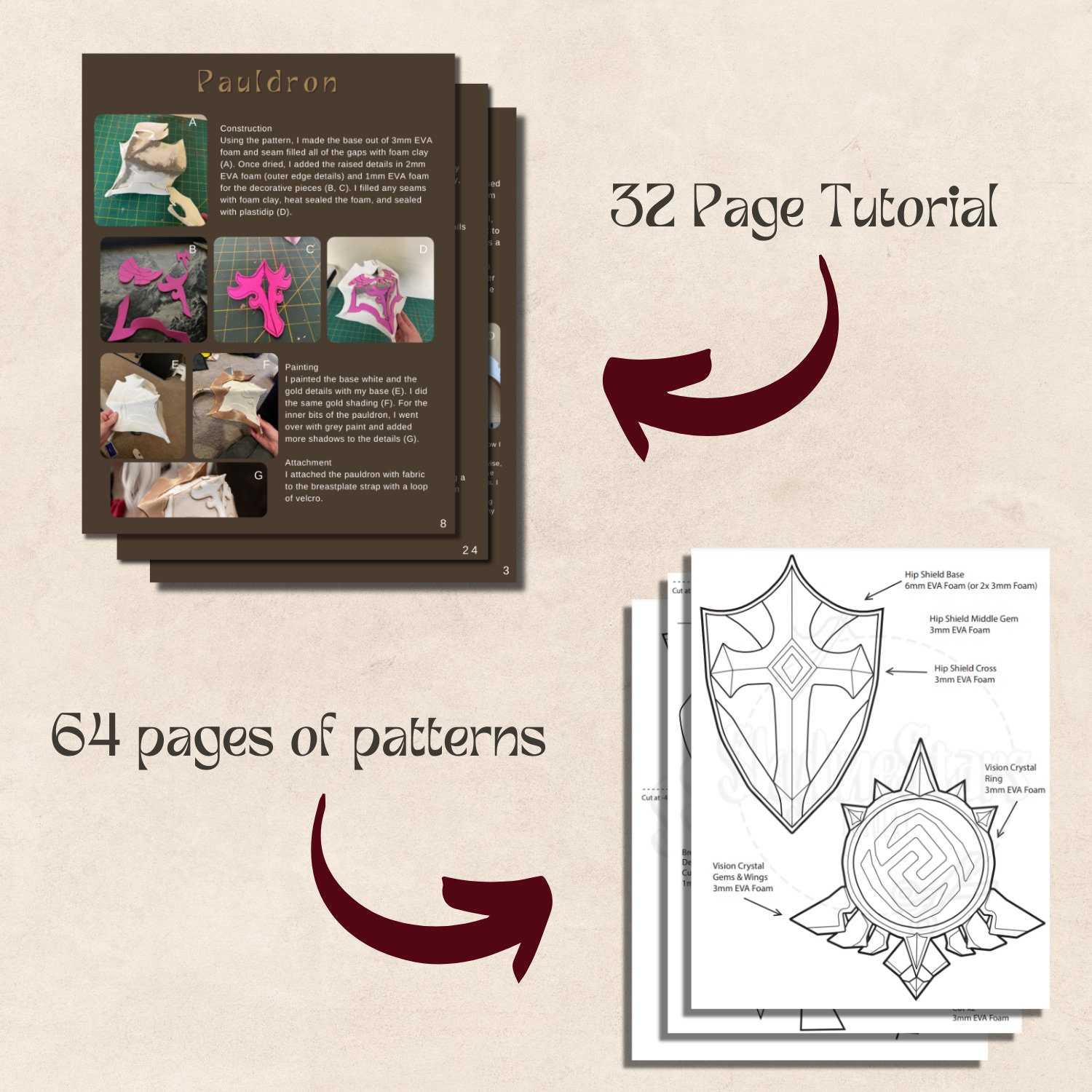 Noelle Cosplay Patterns and Tutorials | PDF Digital Patterns for ...
