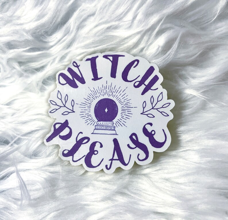 Witchy Sticker Set Witch Please Sticker Witchy AF Sticker - Etsy