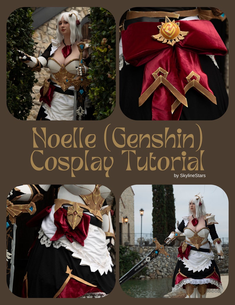 Noelle Cosplay Patterns and Tutorials PDF Digital Patterns for Cosplay ...