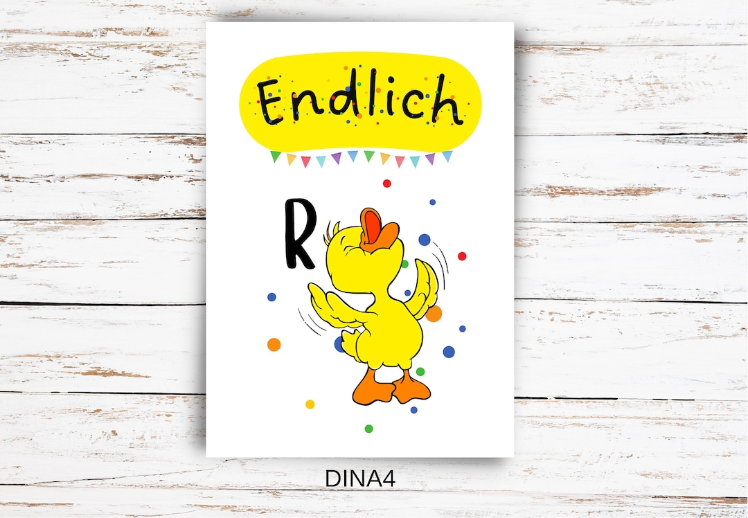 Card XXL Retirement Pension Duck Pensioner Finally Pension Farewell ...