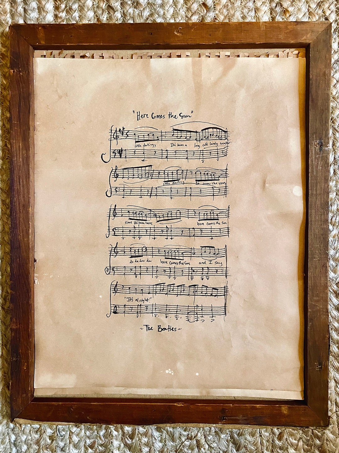 Wedding Song - Choose Your Song - Handmade Sheet Music Decoration ...