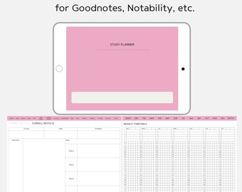 Digital Cornell Notebook Instant Download Student Note - Etsy
