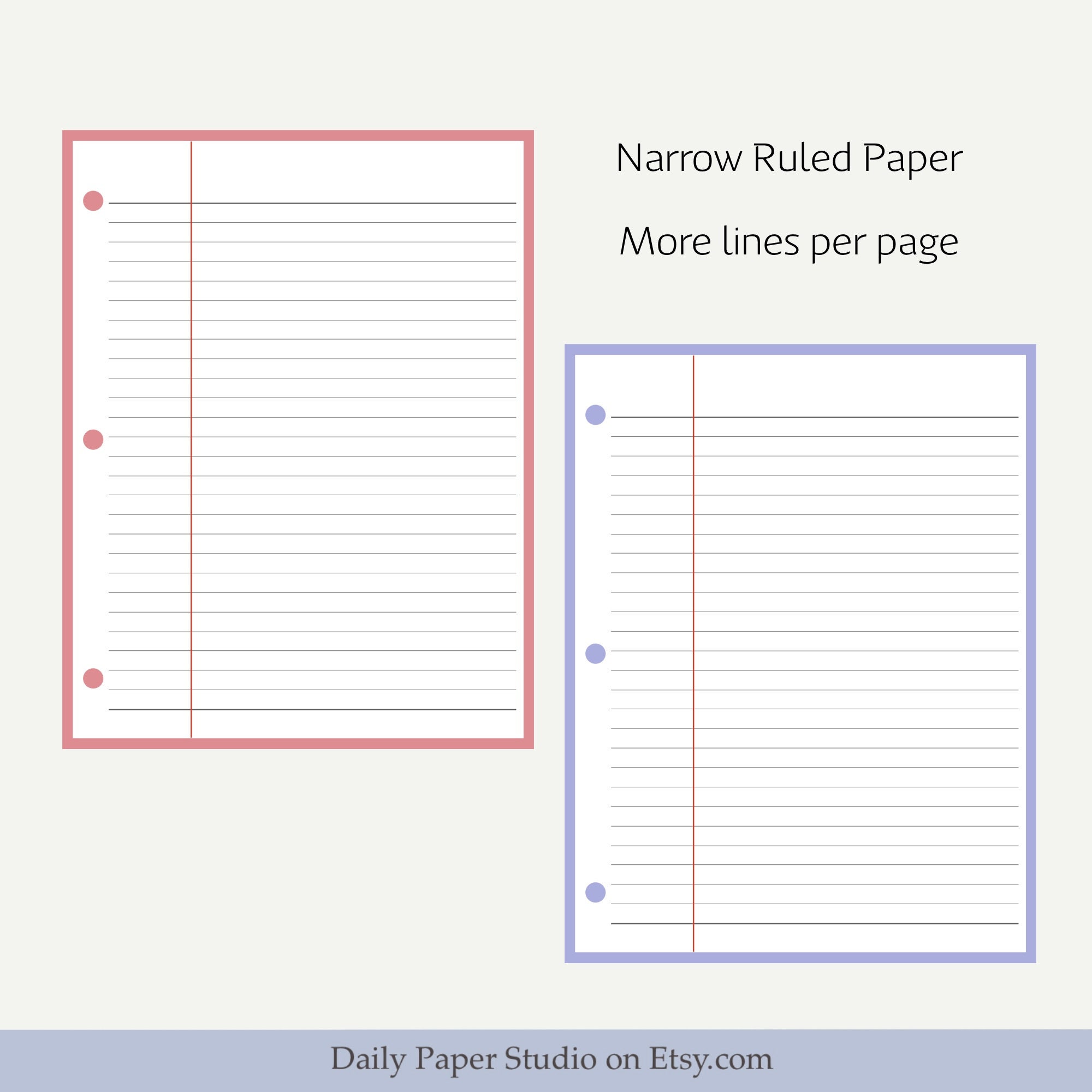 Digital Subject Notebook, Printable Student Note Taking Templates Pages ...