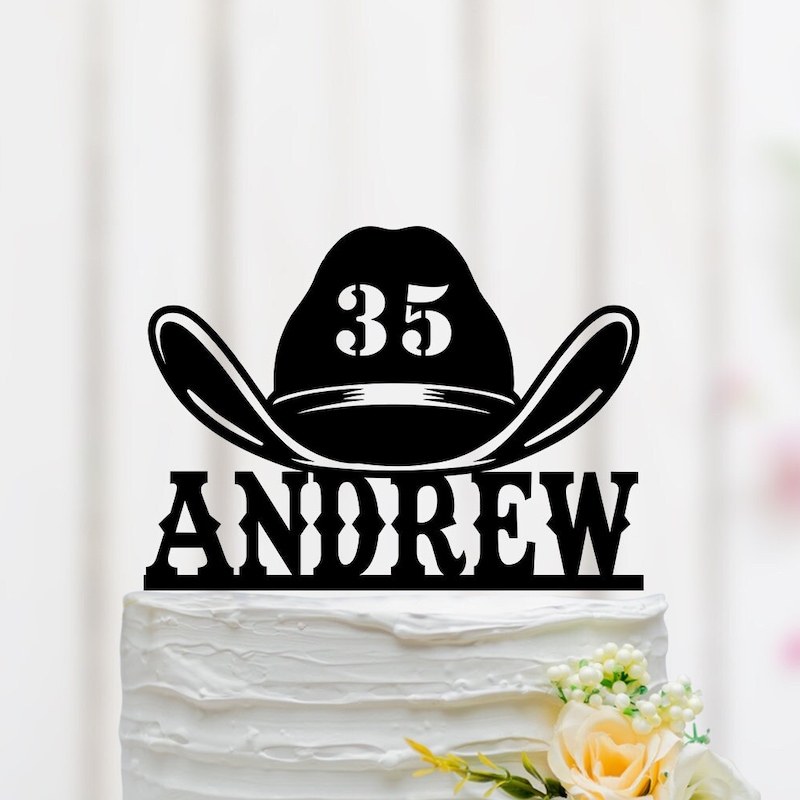 Cake topper vaquero - Etsy México