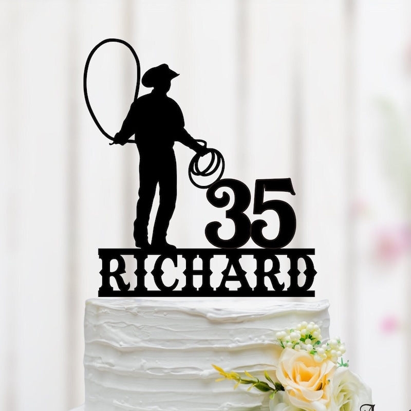 Topper vaquero - Etsy México