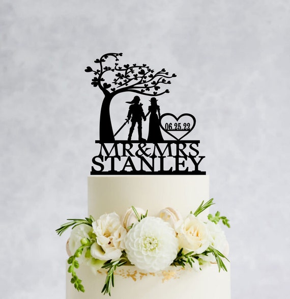 Zelda Wedding Cake Toppers