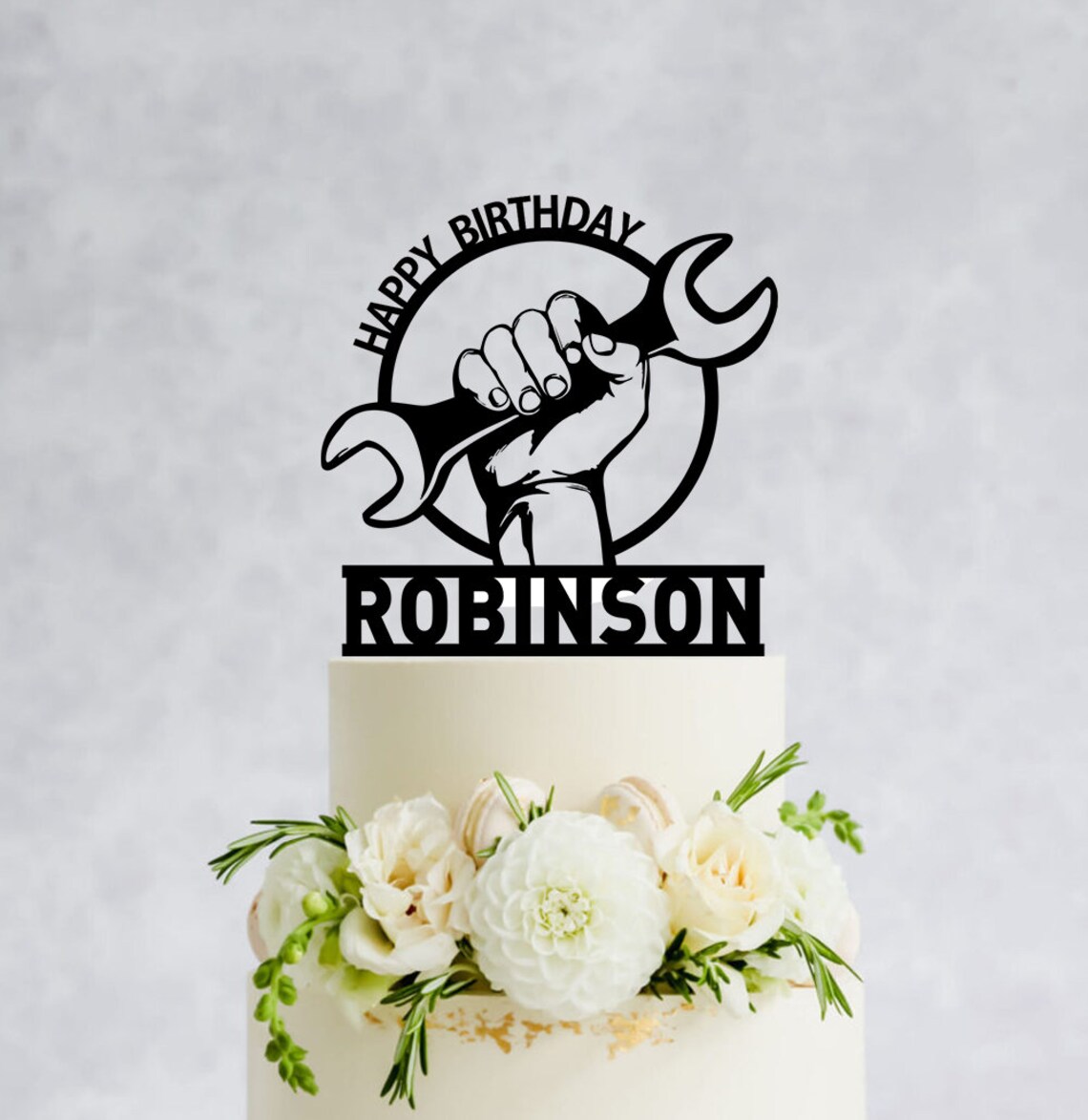 Wrench Mechanic Tool Cake Topper Mechanic Cake Topper Wrench - Etsy