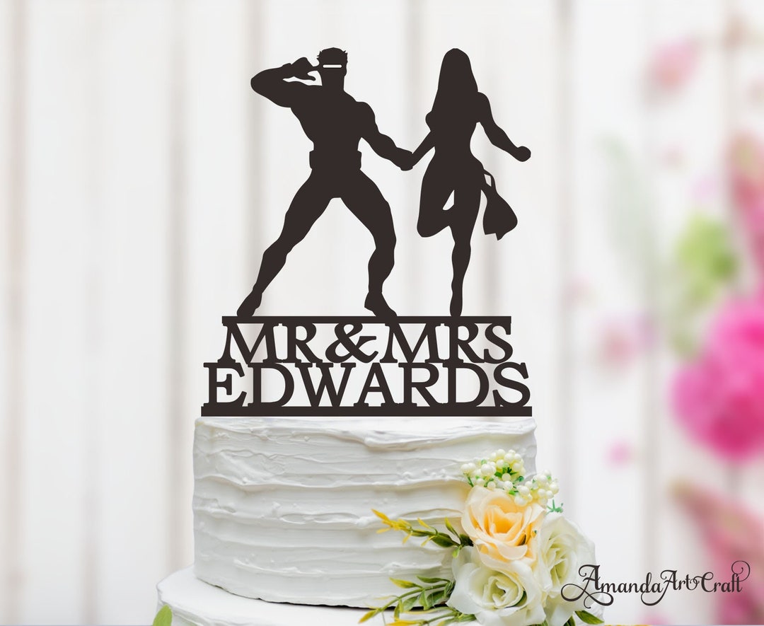 Super Hero Cake Topper, Phoenix Cake Topper, Super Hero Theme Decor ...