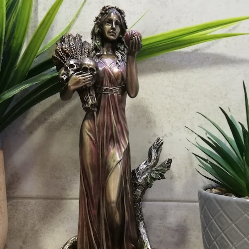 Persephone Statue Kore Figurine Greek Goddess the Queen of - Etsy