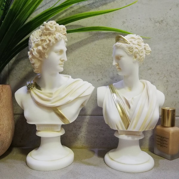 God and Goddess Statue Set - Etsy