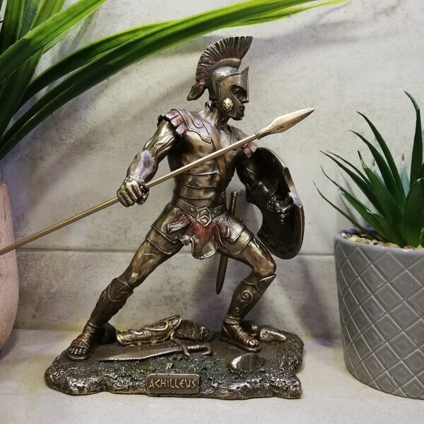 Bronze Achilles Statue - Etsy