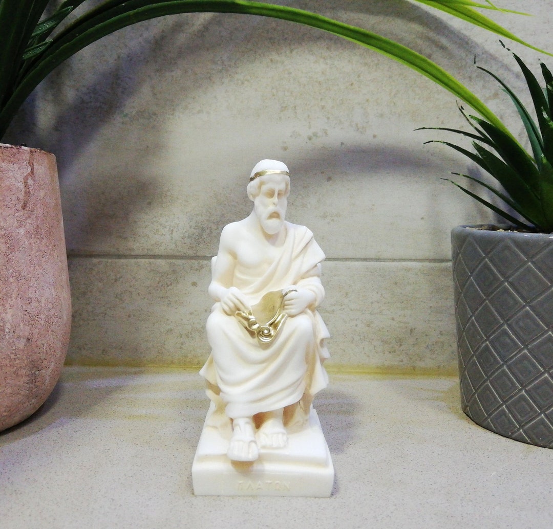 Plato Famous Greek Philosopher Handmade Greek Sculpture 12.5cm-4.92in ...