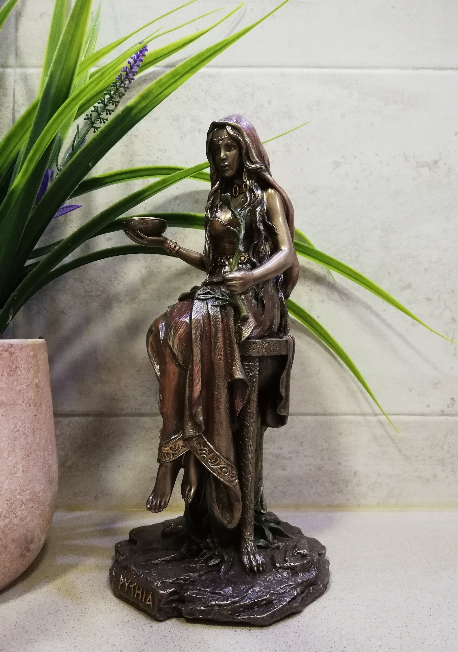 Pythia the High Priestess of the Temple of Apollo at Delphi - Etsy