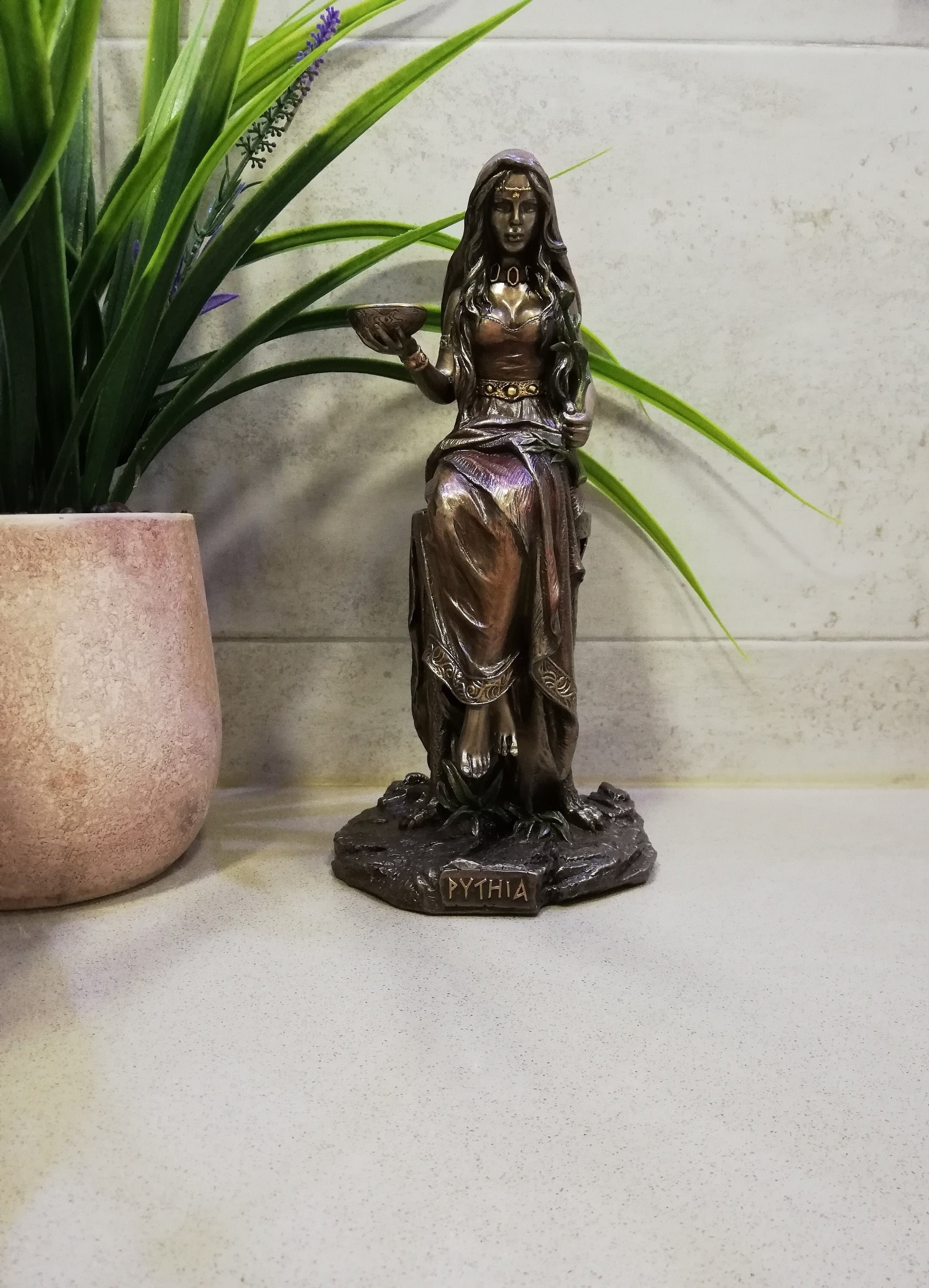 Pythia the High Priestess of the Temple of Apollo at Delphi - Etsy