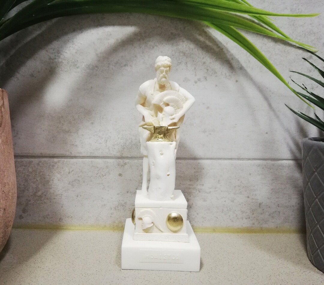 Hephaestus Greek Roman God of Blacksmiths 15.5cm 6.10in Greek Mythology ...