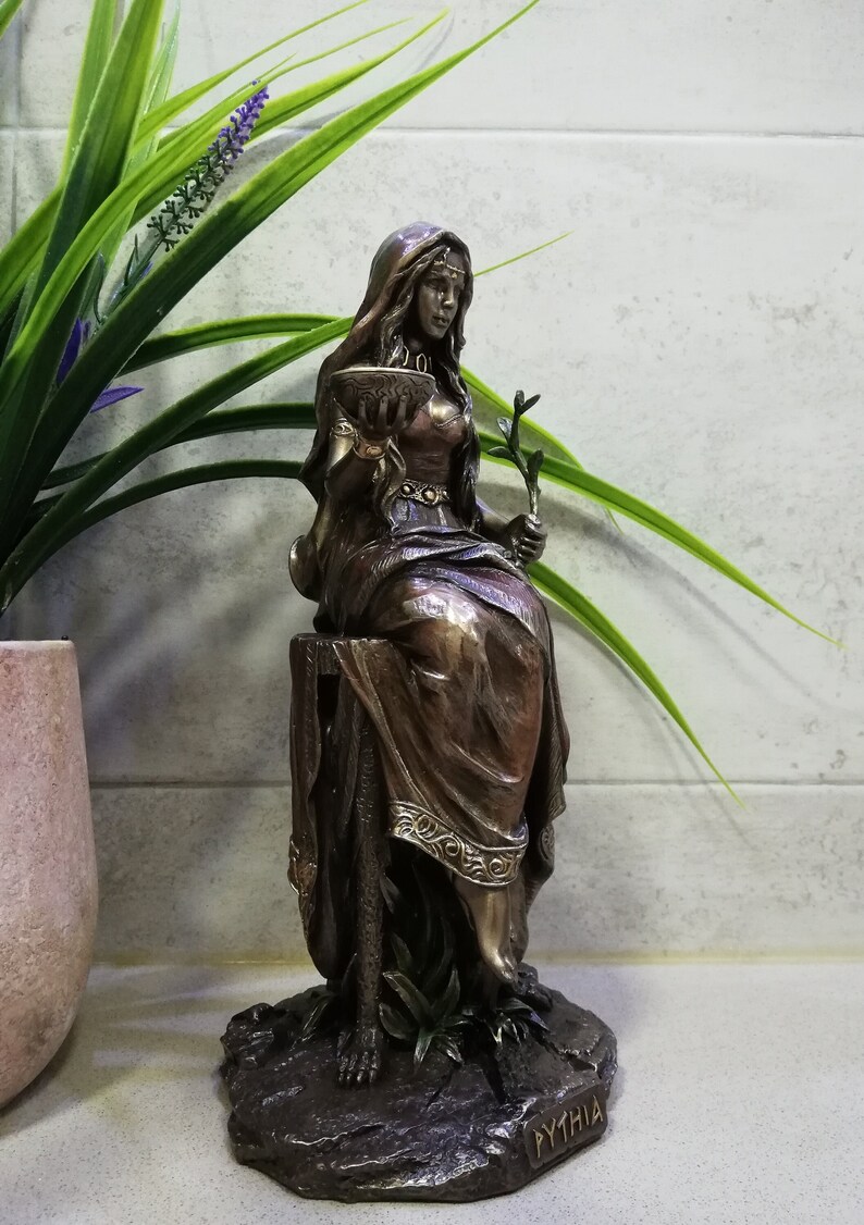 Pythia the High Priestess of the Temple of Apollo at Delphi - Etsy