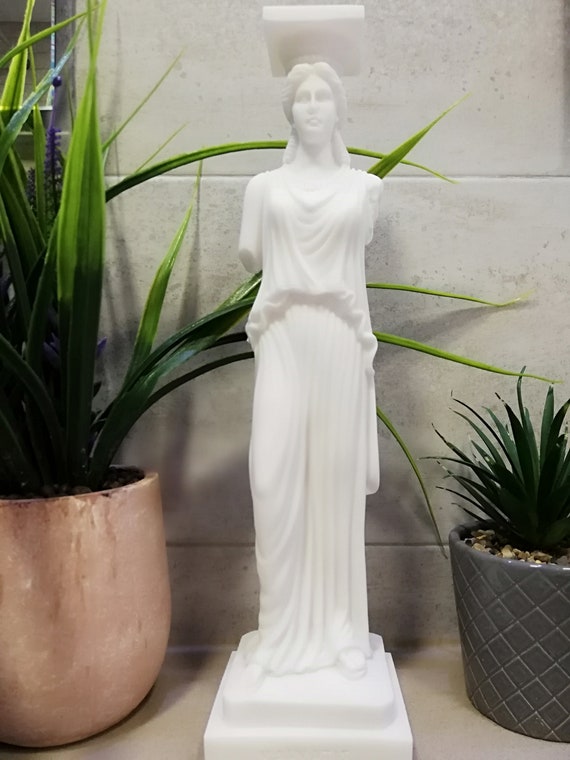 Art & Collectibles 10in Museum Copy Alabaster & White Cast Marble ...