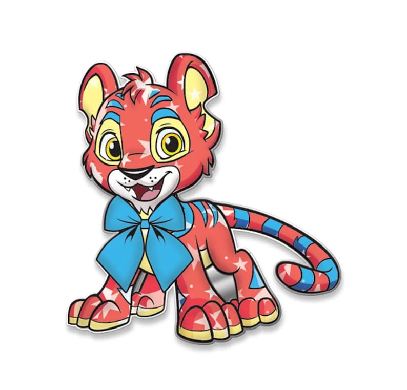 Neopets - 25th Anniversary Kougra Pin - Etsy