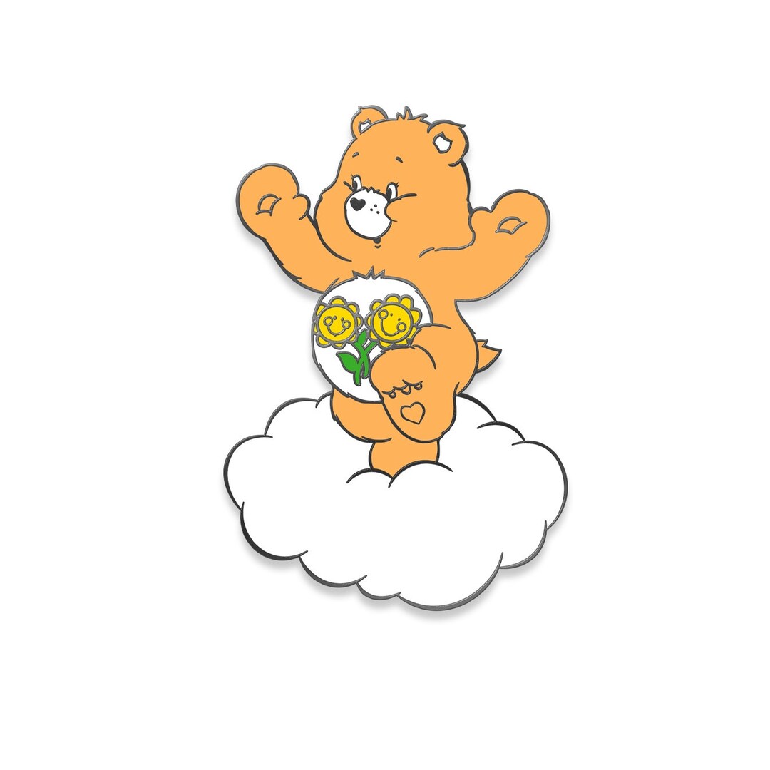 Classic Friend Care Bear Pin - Etsy
