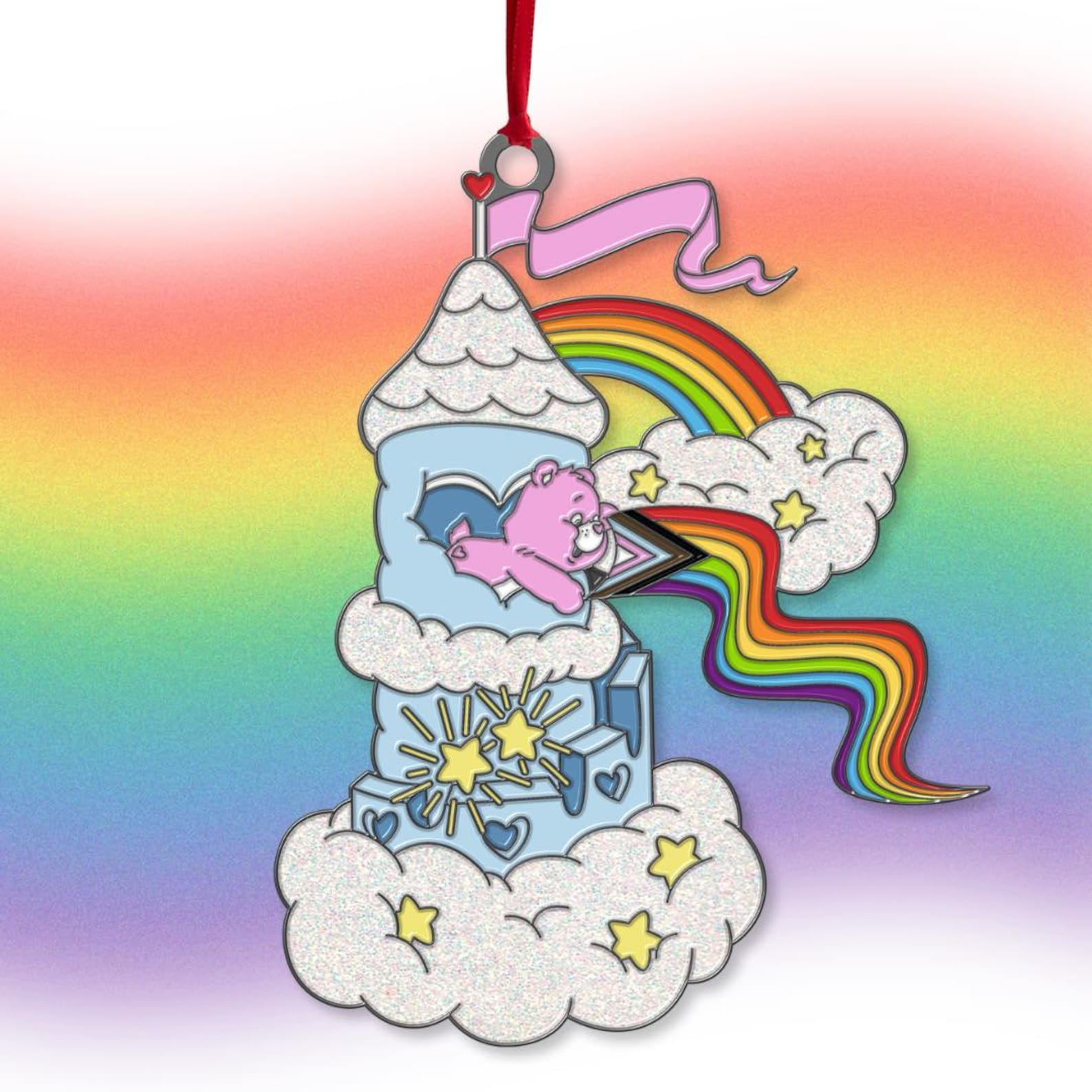 Care Bears Castle Care Bear Pride Ornament pre-order - Etsy