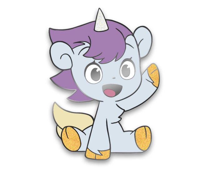 Kawaii Unico Vaporwave Sticker - Etsy