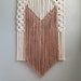 Geometric Macrame Wall Hanging Woven Wall Art Large Fiber - Etsy
