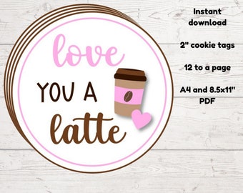 Love You a Latte - Etsy
