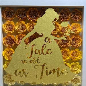 Belle Shadow Box - Etsy