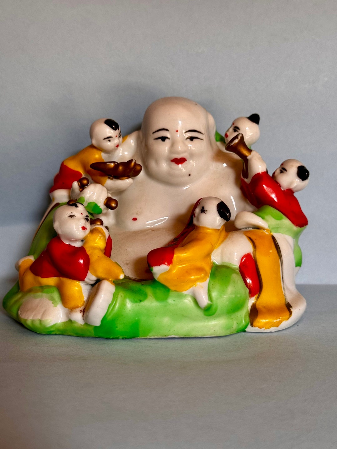 Vintage Buddha Fertility Figurine - Etsy