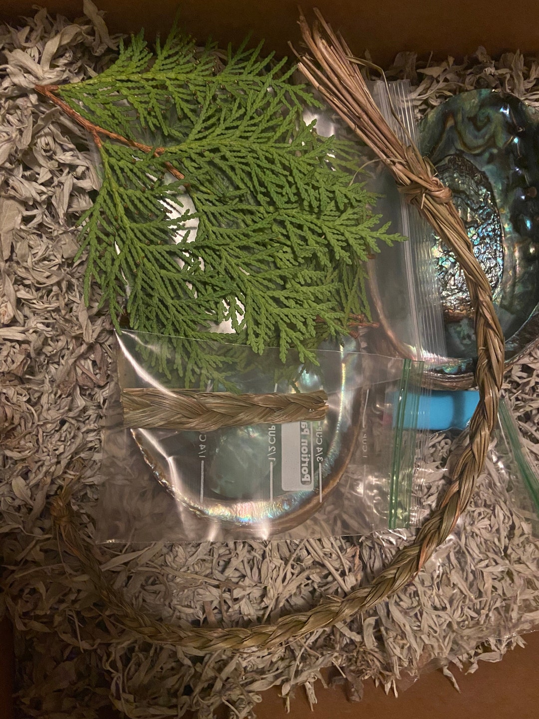 Cedar and Sweetgrass Smudge - Etsy