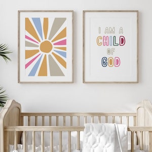 Kids and Nursery Bright Christian Digital Download Set of 6 - Etsy