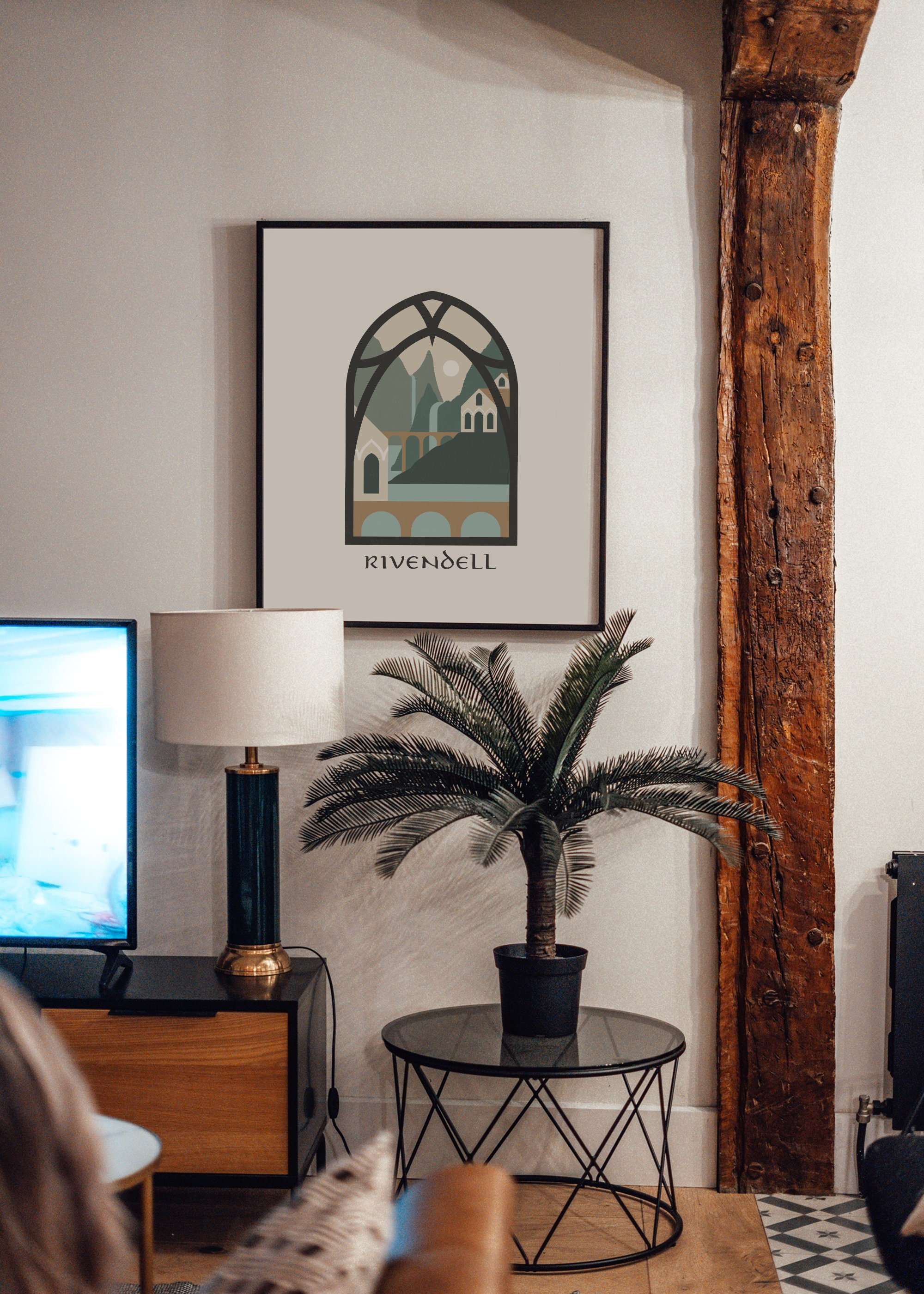 Tolkien Rivendell Hobbiton Rohan Poster Illustrations Digital | Etsy