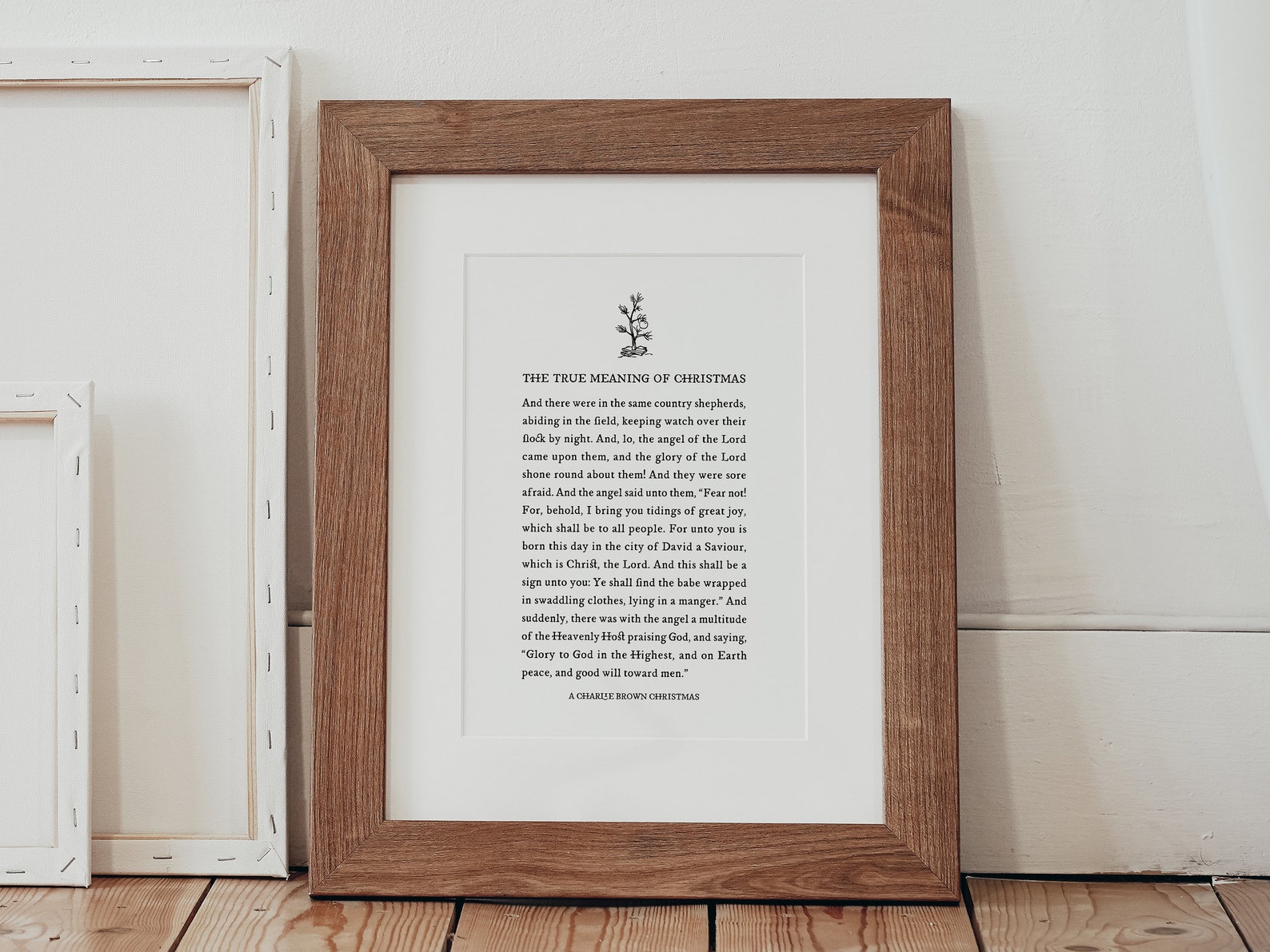A Charlie Brown Christmas Linus Meaning of Christmas Speech Digital ...