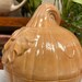 Longaberger Pottery Milk Glass Slag Pumpkin Bowl With Lid - Etsy
